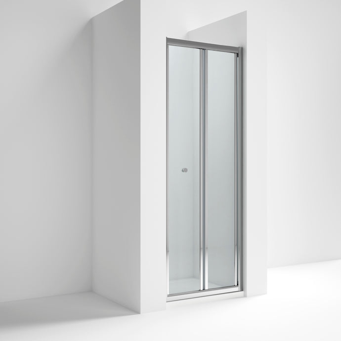 Ella Chrome Bi-Fold Doors – Puffin Bathrooms