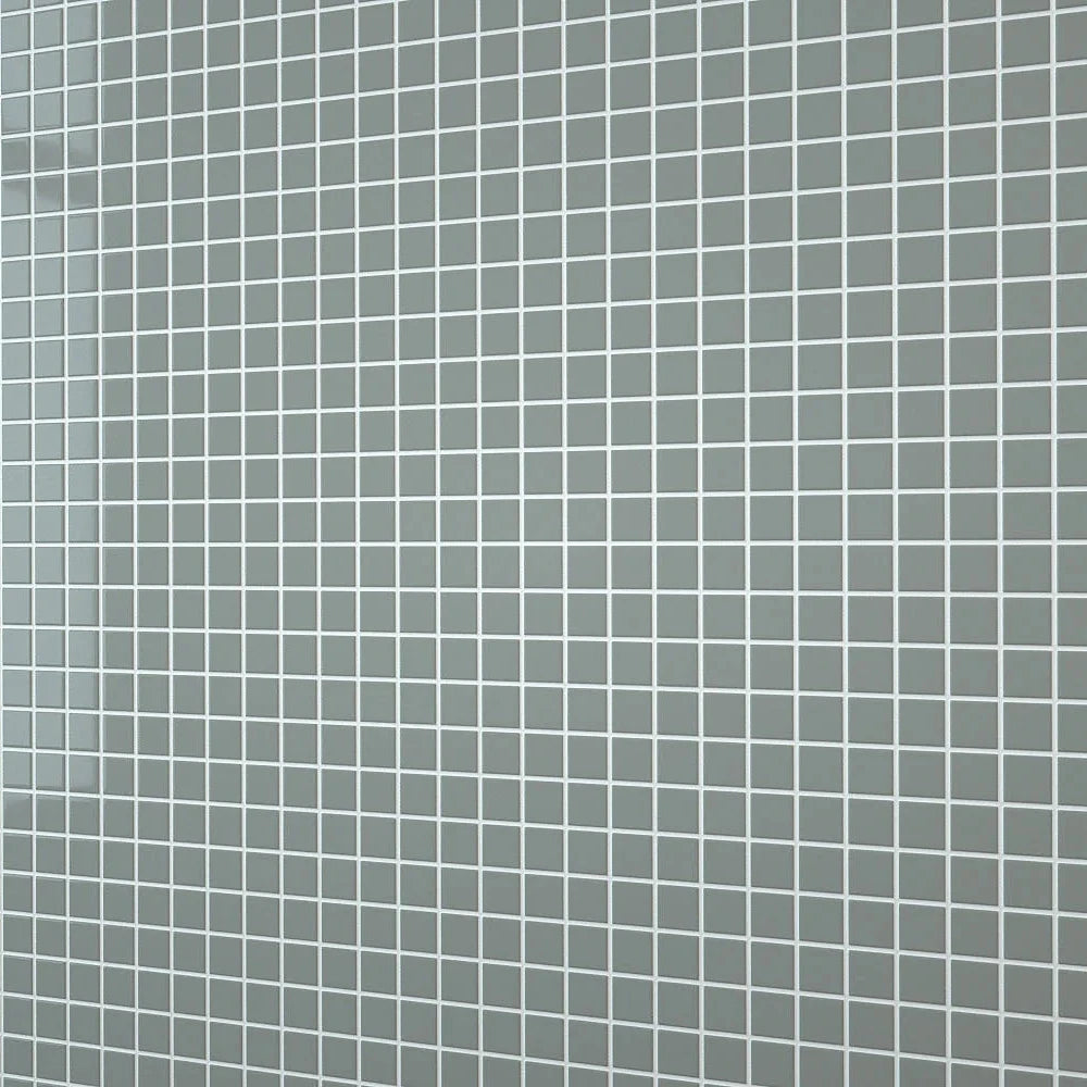 Reco Bathroom Panels -Mosaic Tile Dark Grey (25 x 25mm) – Puffin Bathrooms