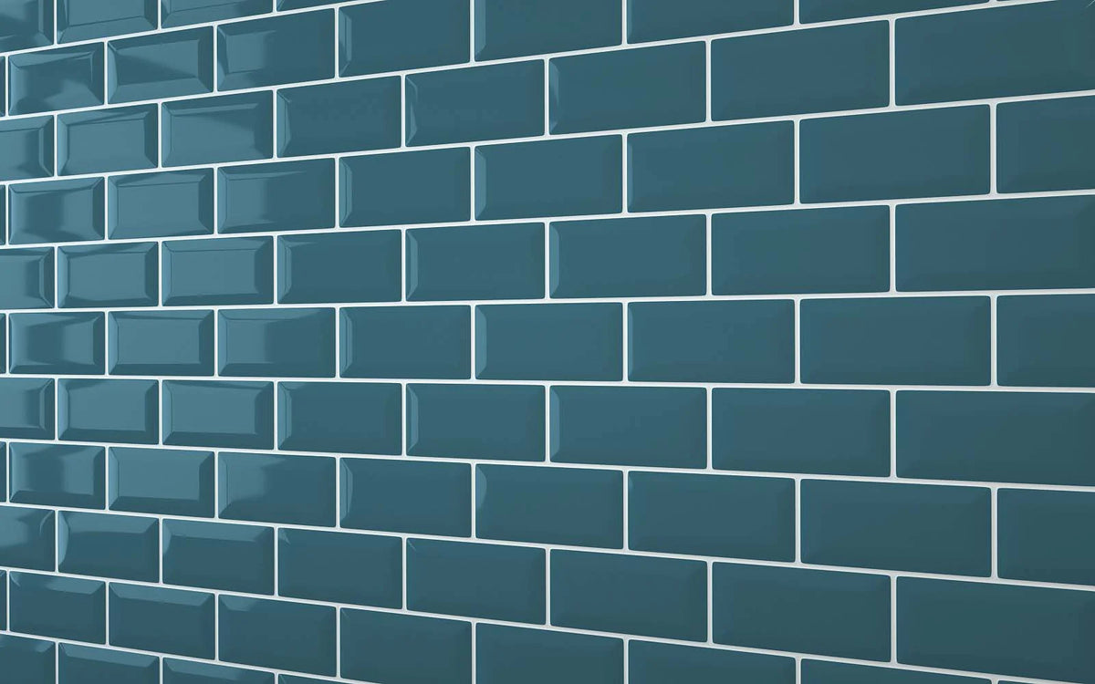 Reco Bathroom Panels - Metro Acrylic Bevelled White & Colours – Puffin ...