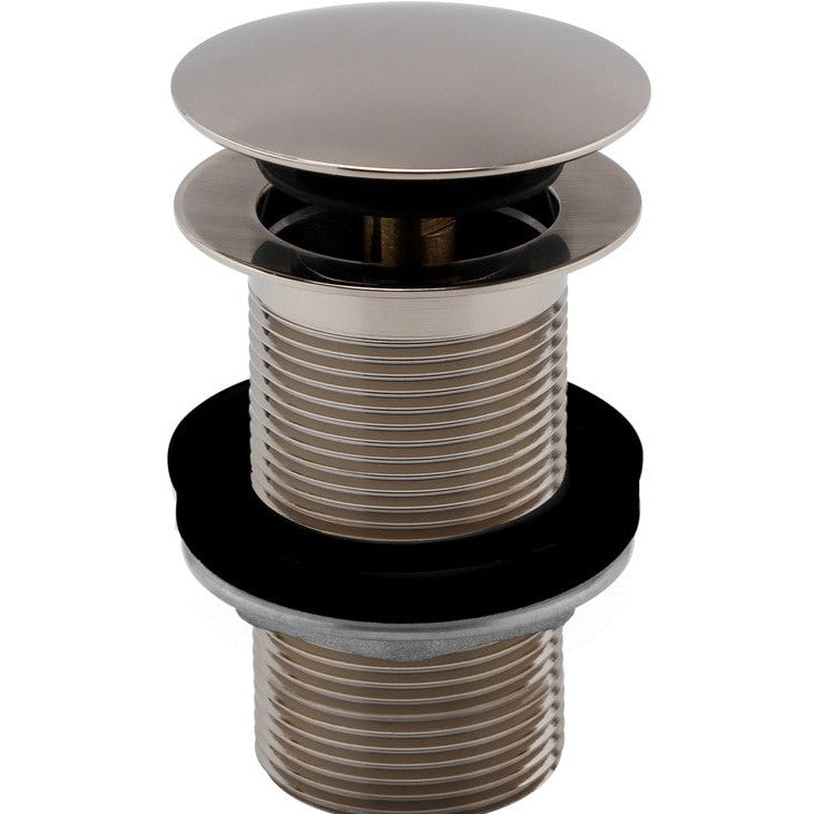 Push Button Slotted & Unslotted Basin Wastes - Stainless Steel – Puffin ...