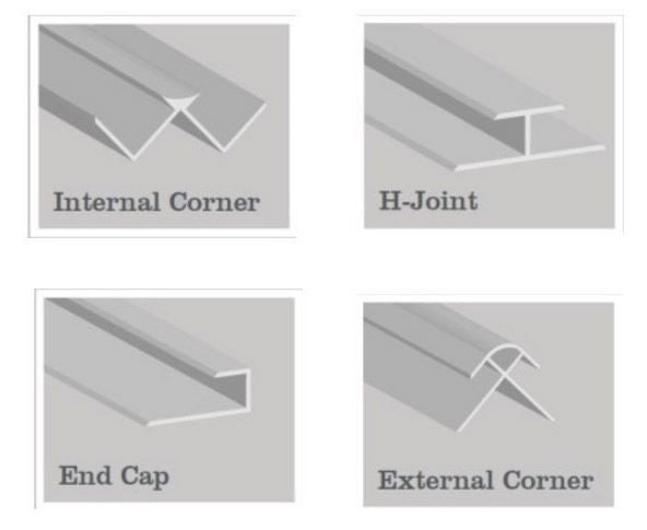 Jaylux Shower Panel - Metal Finish Trim/Profiles/Extrusions – Puffin ...